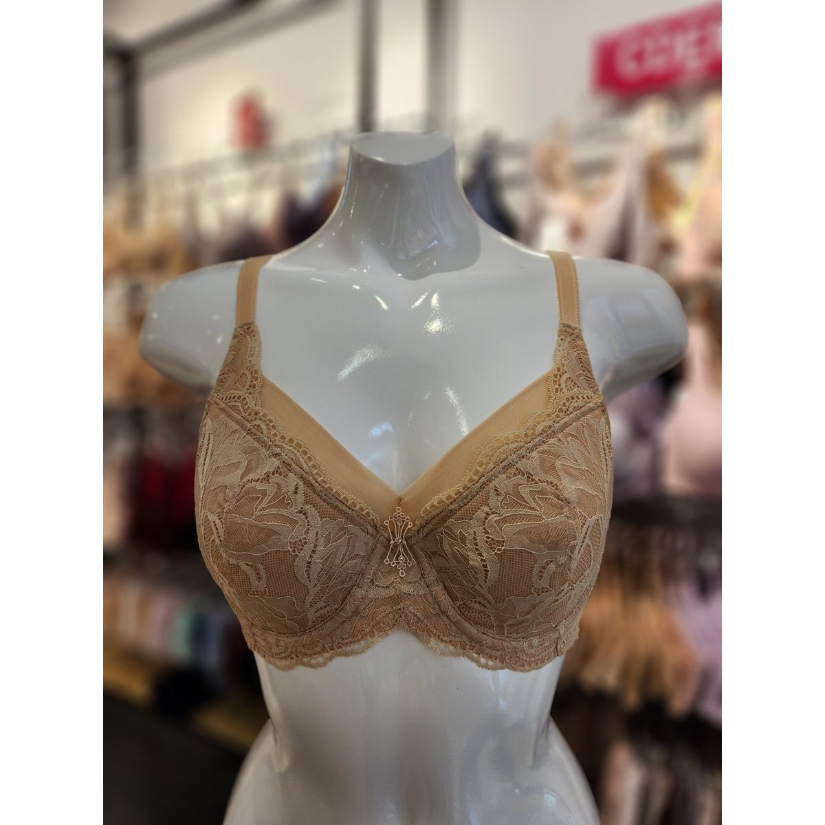 [시흥점] S비너스)큰컵사이즈 레이스패드 감각 기능성브라 VGBM120-SK - SSG.COM