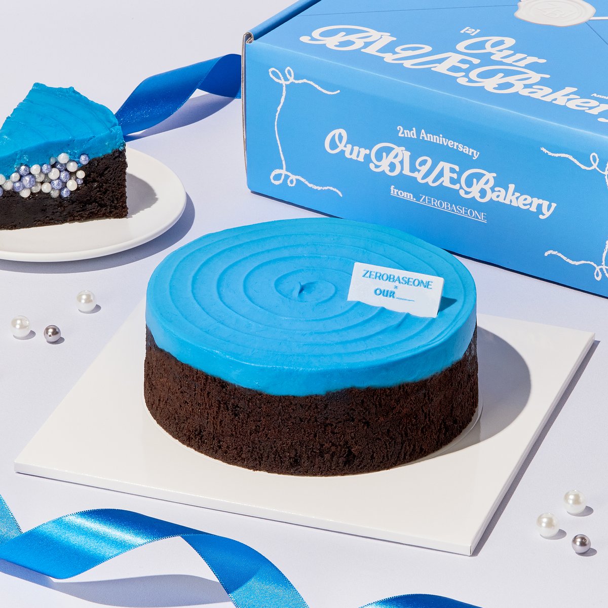 [SSGX제로베이스원] Our BLUE Bakery 케이크 540g - SSG.COM