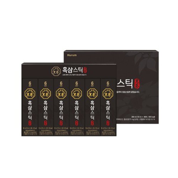 [쓱배송] 휴럼 흑삼스틱 10ml*30포 - SSG.COM