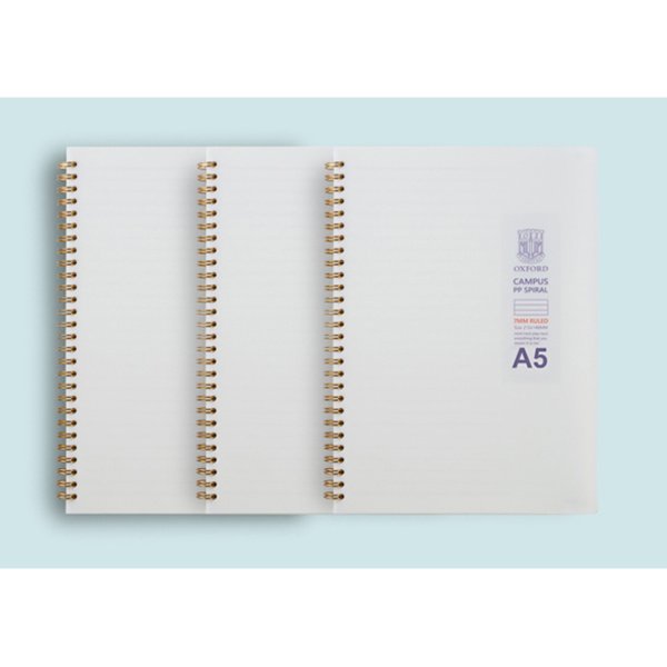 OXFORD 밀크 A5 줄 좌철 유선 80매 스프링노트 - SSG.COM