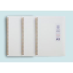 OXFORD 밀크 A5 줄 좌철 유선 80매 스프링노트 - SSG.COM