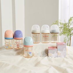 [더블하트] 3세대 베이직&모먼트 160ml & 240ml 트윈팩 + 젖꼭지 - SSG.COM