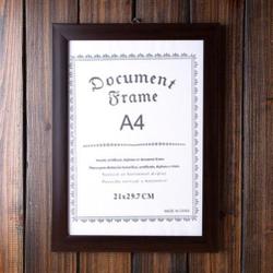 액자 졸업장 슬림 상장액자허가증 벽걸이 사진 A4 - SSG.COM