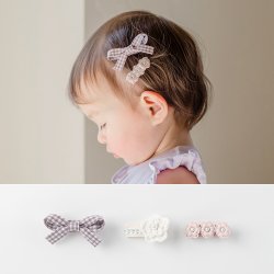 엘레나 미니 아기 헤어핀set - SSG.COM