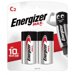 () 에너자이저 맥스 건전지 C2 2개입 LR14 1.5V 알카라인 - SSG.COM