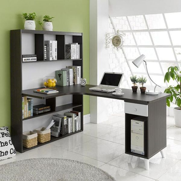 렉세스 본체형 코너책상책장풀SET 1600 - SSG.COM