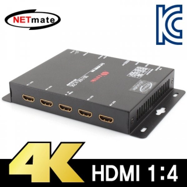 NETmate 지원 HDMI 분배기 4K 1대4 - SSG.COM