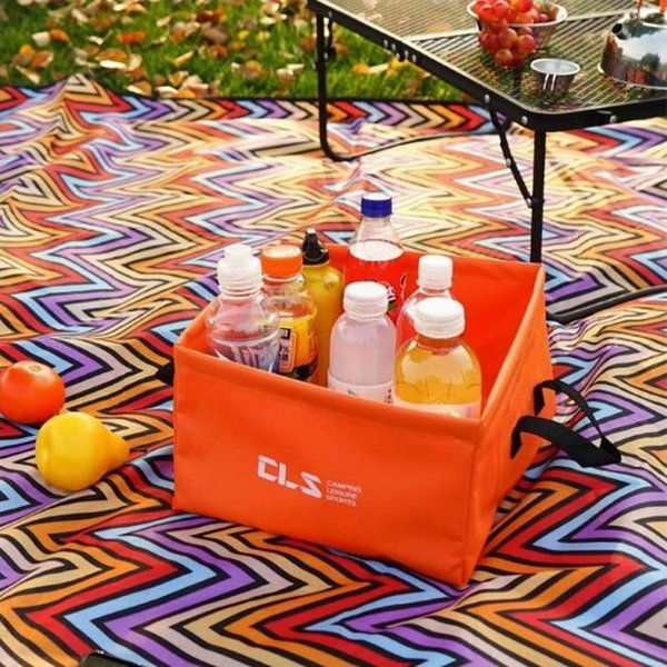 낚시 등산 캠핑 여행용 접이식 물통 사각 버킷 13L - SSG.COM