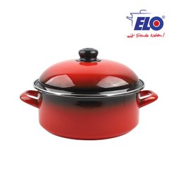 ELO 빨강법랑 일반형 24cm / 양수냄비 / 법랑 - SSG.COM