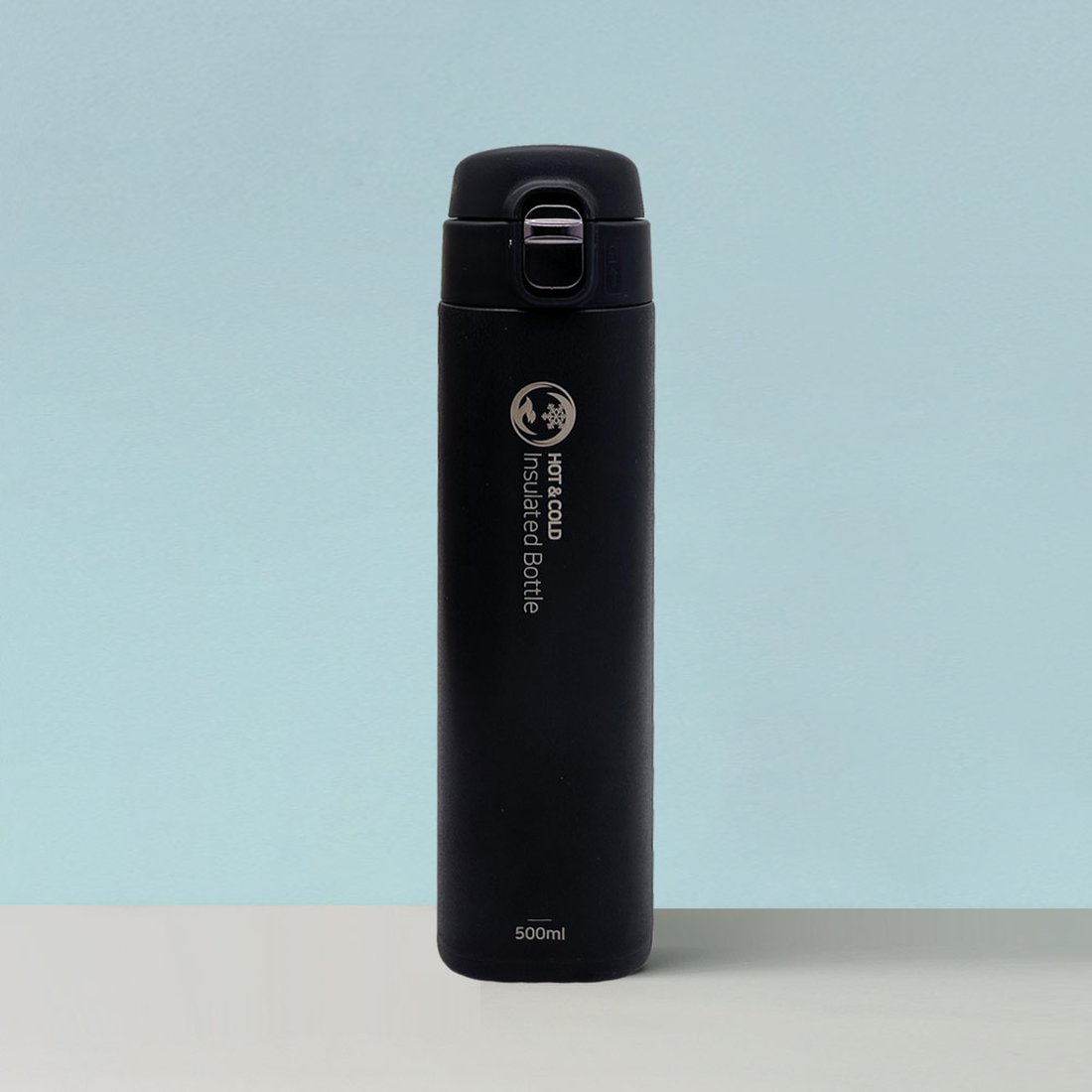 원터치 보온보냉 스텐 보틀 텀블러 500ml (블랙) 1P, 믿고 사는 즐거움 SSG.COM