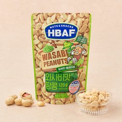 HBAF 와사비맛 땅콩 120g - SSG.COM
