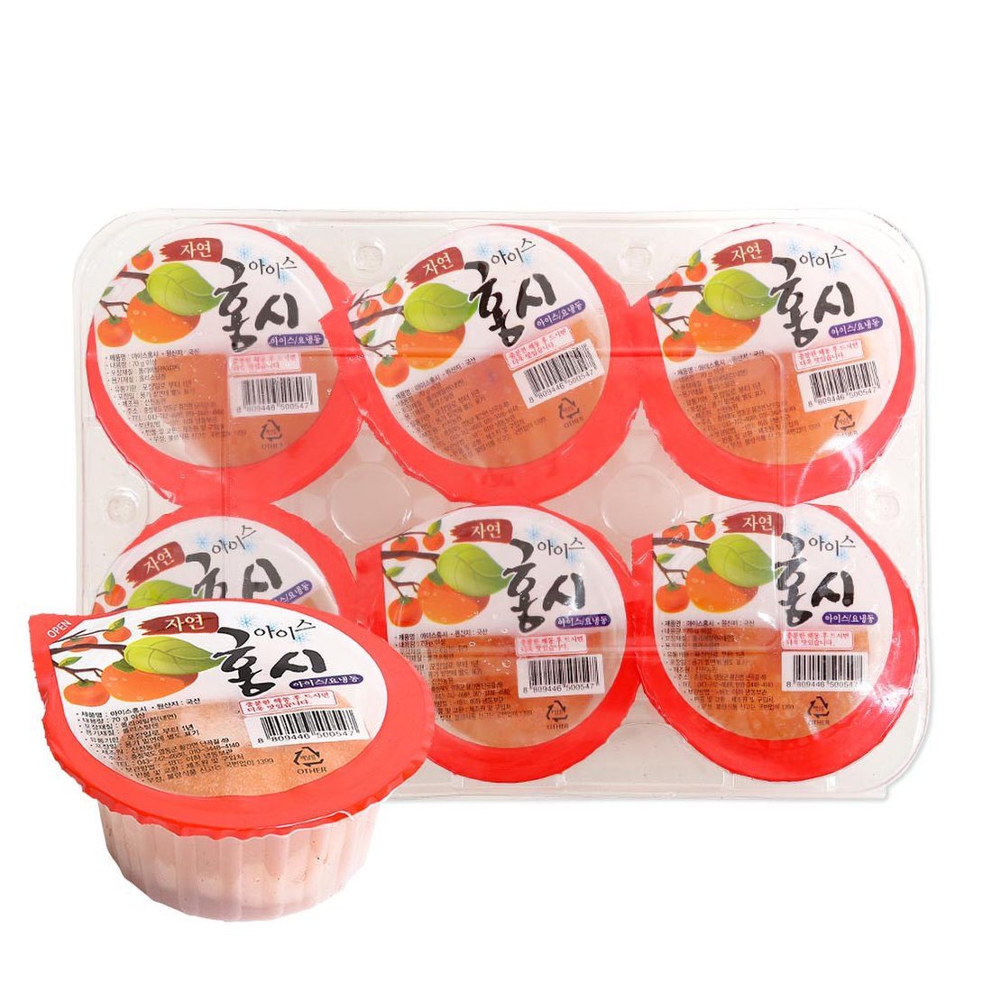충북 영동 소백산 청결 아이스홍시 6입(420g)X4팩, 믿고 사는 즐거움 SSG.COM