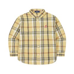 플란넬 체크 셔츠 ND 0002 라이트 베이지 - SSG.COM