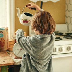 [오르시떼] 아동 A042 윈터띠아모GY 긴소매 상하 (80-85) - SSG.COM