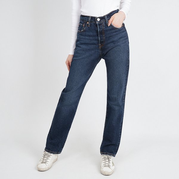 리바이스 여성 청바지 501 오리지널 다크블루 125010526 - SSG.COM