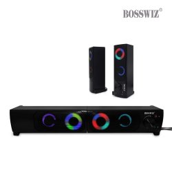 . BOSSWIZ LED 분리형 사운드 바스피커 SP-335 - SSG.COM