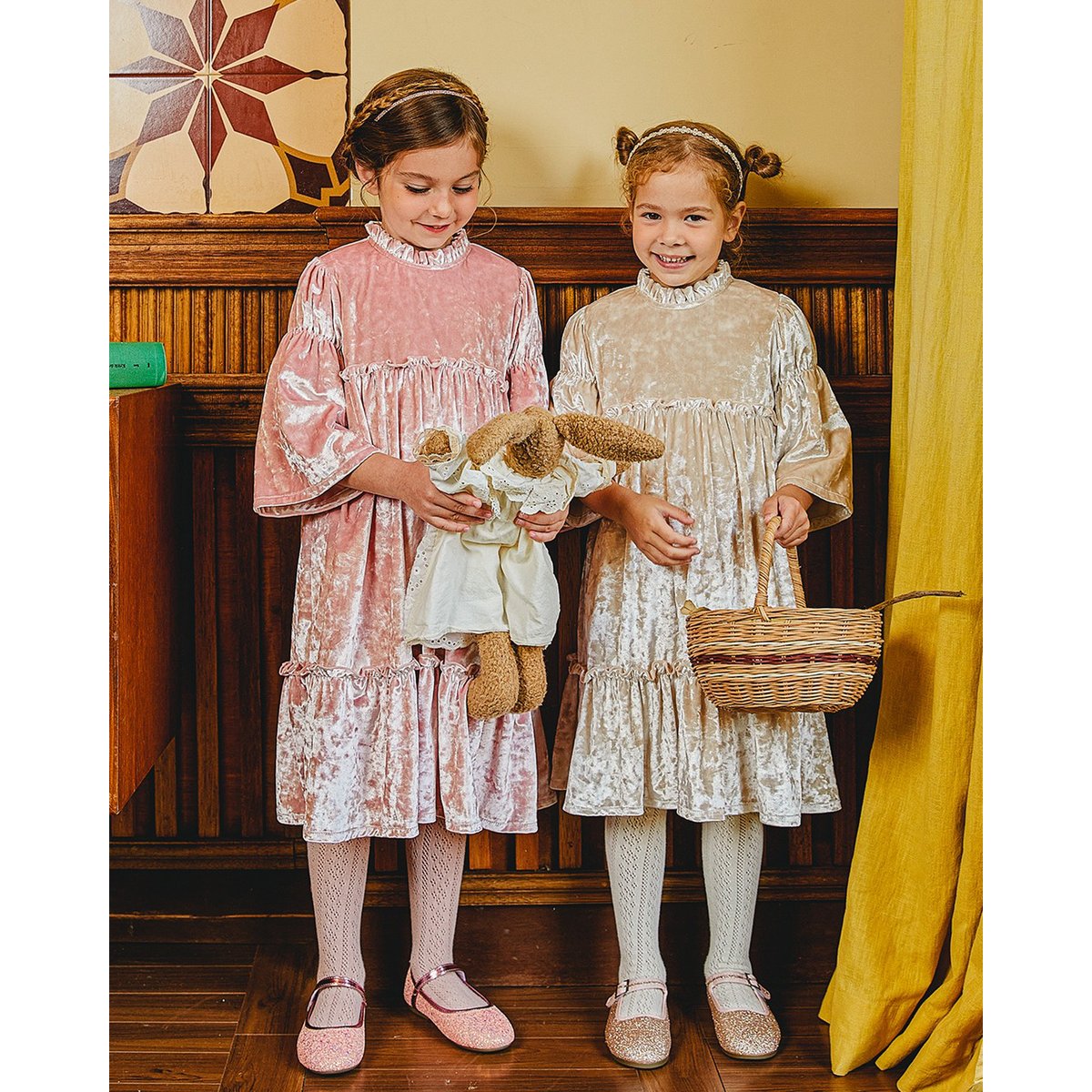 [KADE COCO] 엔젤라 벨벳 드레스 2color - 신세계백화점