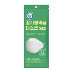 깨끗한나라 황사방역마스크 KF94(3입) - SSG.COM
