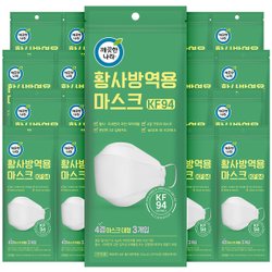 깨끗한나라 황사방역용 마스크 KF94 3매 20개 - SSG.COM
