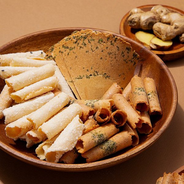 [더조은] 왕바삭 옛날 센베이 전병 (3종혼합) 600g+600g - SSG.COM