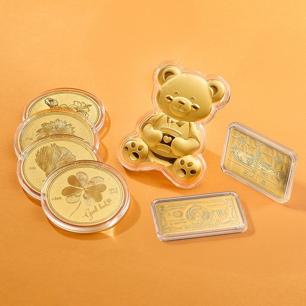 [1+1] 순금 코인 모음 24K 0.4g (0.2g+0.2g) - SSG.COM