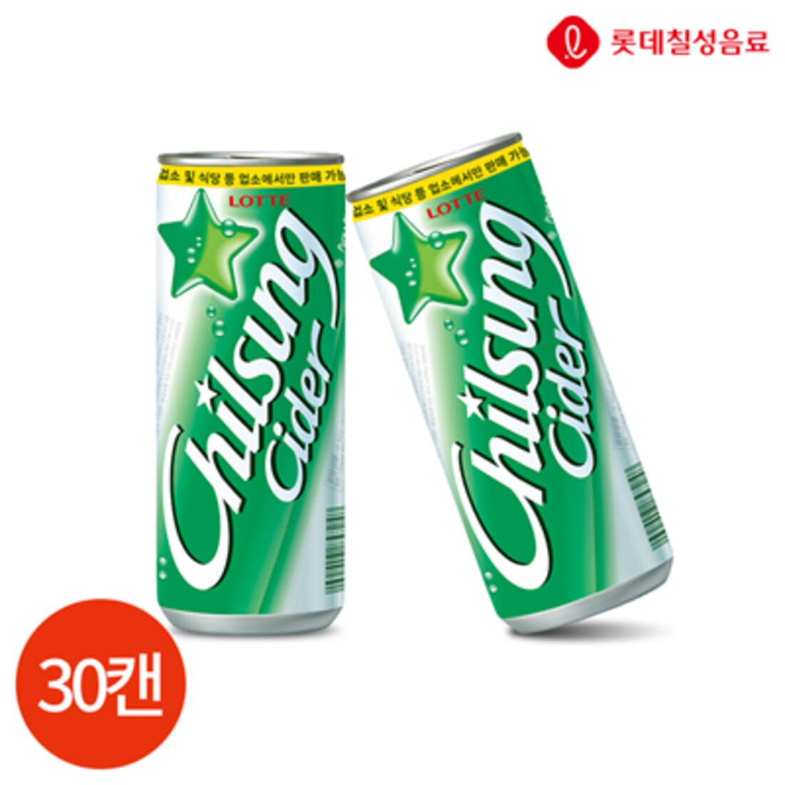 롯데 칠성사이다 업소용 245ml x 30캔, 믿고 사는 즐거움 SSG.COM