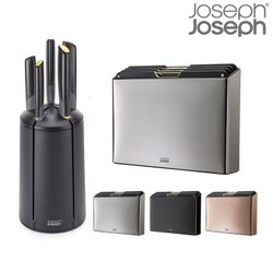 [조셉조셉] 폴리오 스틸도마 4종세트+엘리베이트 뉴 나이프 5P 블록 *색상선택가능 - SSG.COM