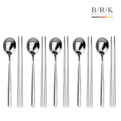BRK 프리미엄 스텐 수저세트 5인조 - SSG.COM
