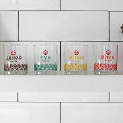 서울우유 레트로 유리잔 (4type) - SSG.COM
