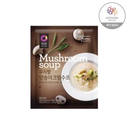 청정원 우리쌀 양송이 크림수프 60g - SSG.COM