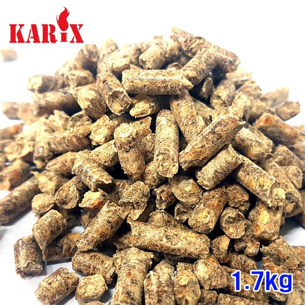 카릭스 국산 우드 펠릿 1.7kg 펠렛 스토브 연료 - SSG.COM