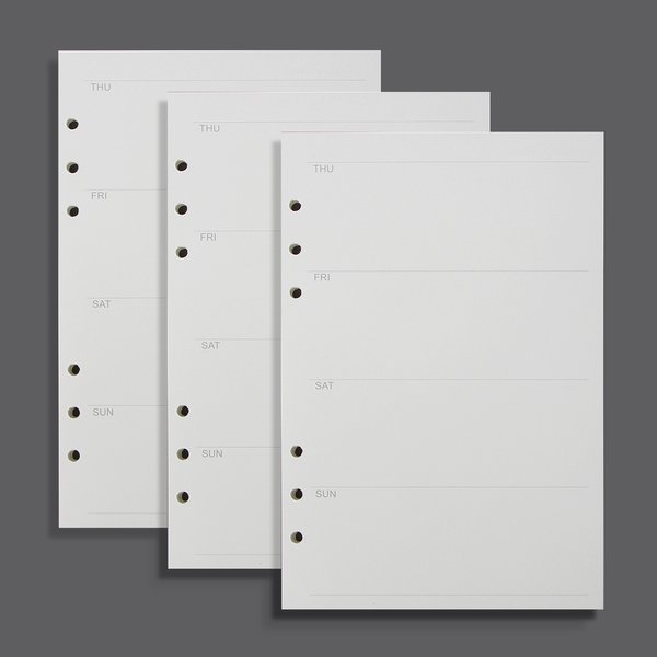 스토리 6공 주간 다이어리 속지 135매(A5) - SSG.COM