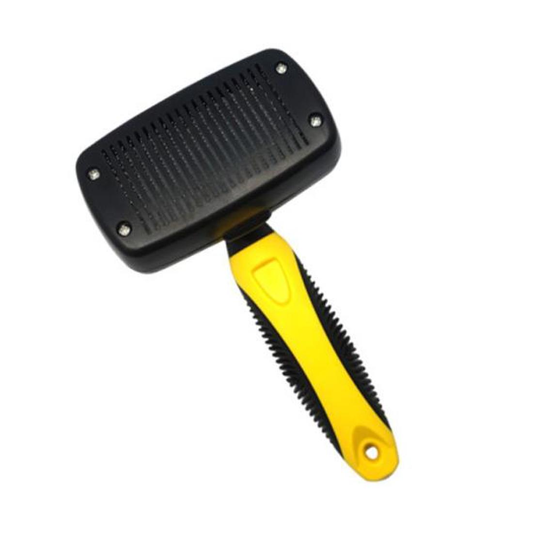 슬리커 브러시/빗 강아지빗 반려동물 롬펫 오토 브러쉬 브러시 M 1P, 믿고 사는 즐거움 SSG.COM