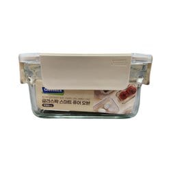 글라스락 스마트퓨어오븐 베이지 정사각 1130ml - SSG.COM