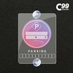 파보니 C99 투명주차 알림판아파트 주차스티커 부차식 전화번호알림판 - SSG.COM