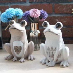 하트 개구리 2p세트 거실소품 - SSG.COM