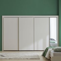 [한샘] 바이엘 소프트 슬라이딩 붙박이장 3200~3300_거울선반형 - SSG.COM