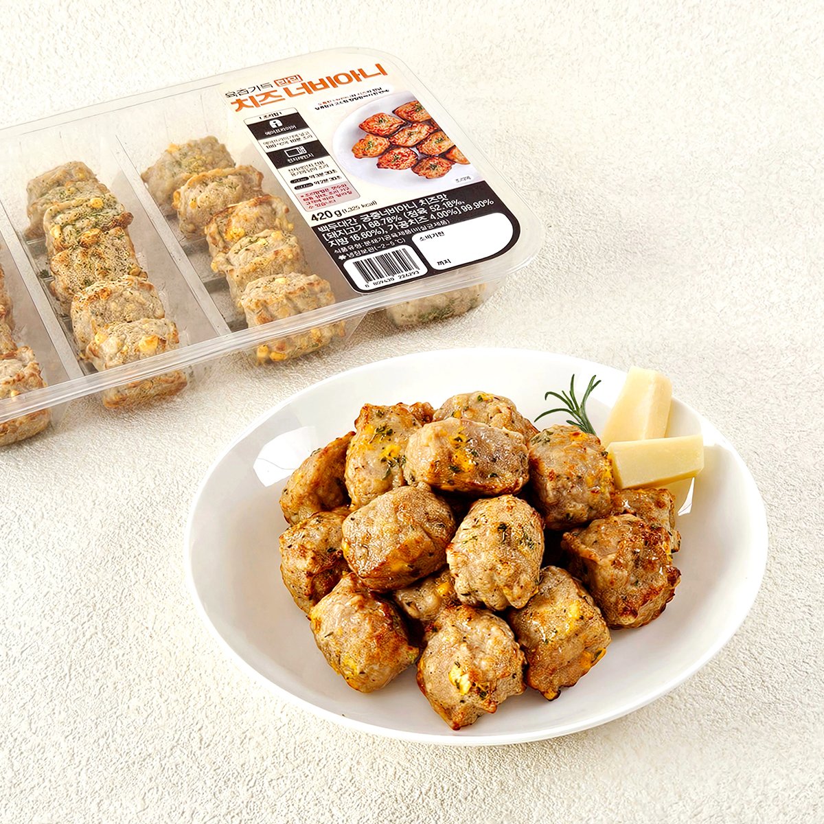 [냉장] 육즙가득 한입 치즈 너비아니 420g - SSG.COM