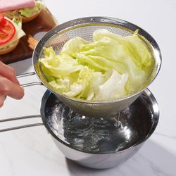 NCD 스텐 핸들형 채반 18cm DF-1454 - SSG.COM