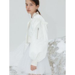 RIBBON DETAIL BOMBER JACKET_TT3W006IV - SSG.COM