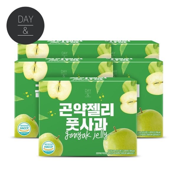 데이앤 곤약젤리 풋사과 130ml x 10팩 5박스 - SSG.COM