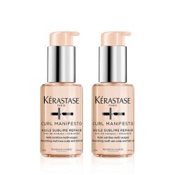 케라스타즈 CURL MANIFESTO 컬 매니페스토 HUILE SUBLIME REPAIR 헤어오일 50ml X2 - SSG.COM