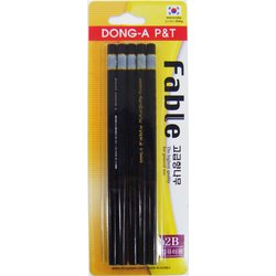 동아 파블연필 2B 5본 - SSG.COM
