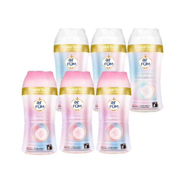 [센트라린] 아로퓸 아로마부스터 블루밍부케 150gx3개+스프링블라썸 150gx3개 (총900g) - SSG.COM