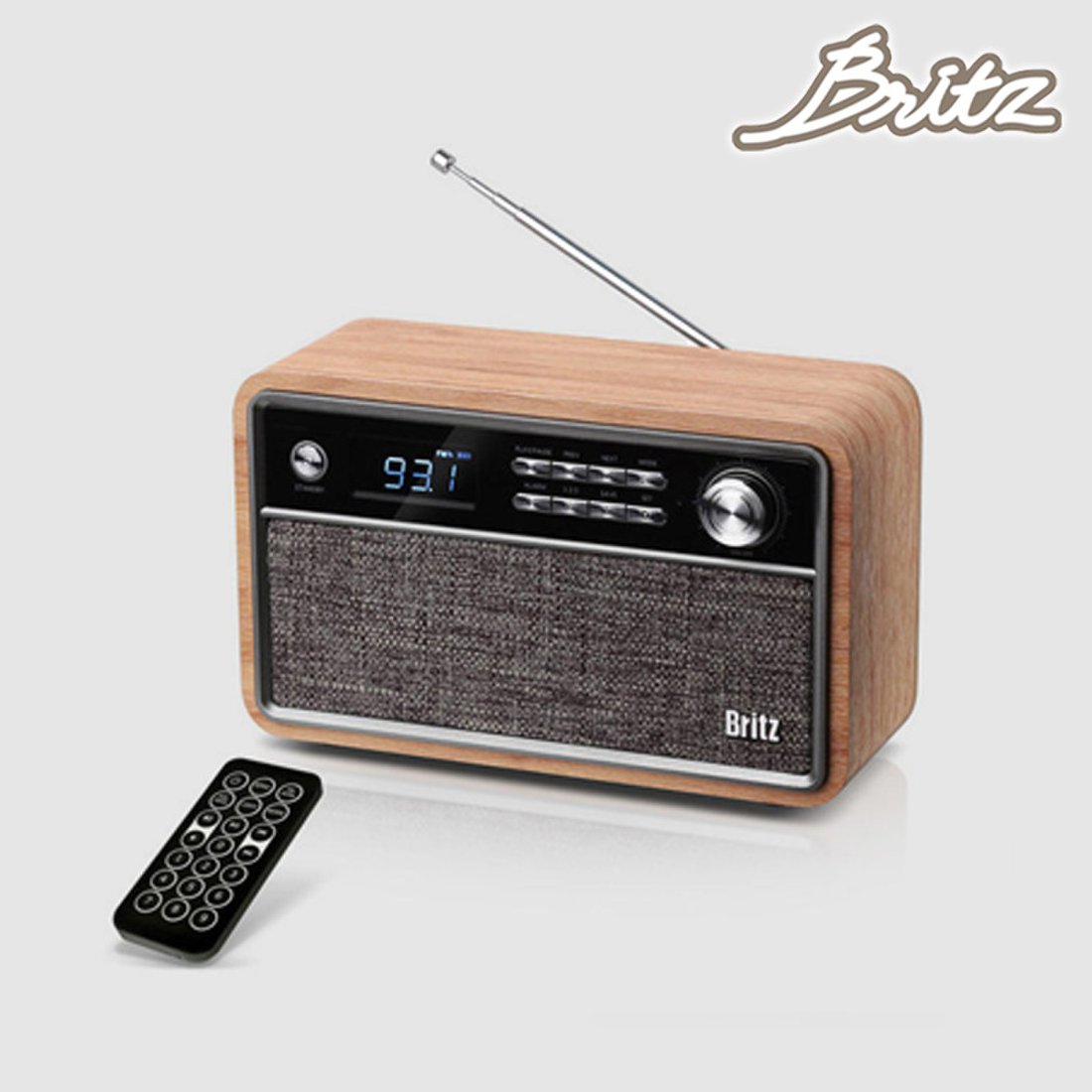 브리츠 BA-RBT1 레트로 블루투스 스피커/FM 라디오 지원, 믿고 사는 즐거움 SSG.COM