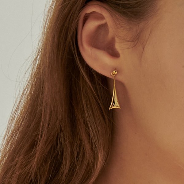 Crescendo Silver Drop Earring Ie228 [Gold] - SSG.COM