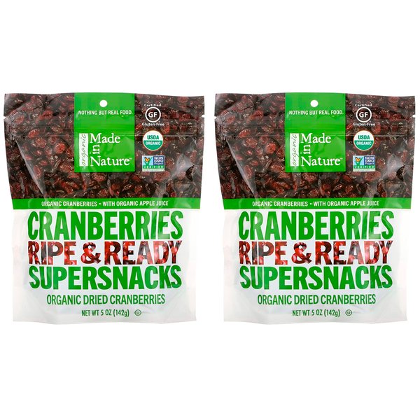 Made in Nature 오가닉 건크랜베리 142g 2개 Dried Cranberries - SSG.COM
