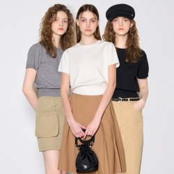 WOMAN GNRL 에센셜 하프 니트 [3COL] / WBD1L05504 - SSG.COM