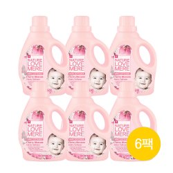[s머니 40%적립~8/31 ]네이처러브메레 체리블라썸 유연제 용기 1800ml X 6팩 - SSG.COM