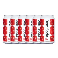 데미소다 340ml 레드애플 x 6캔 - SSG.COM